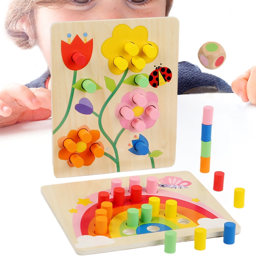Ridecle Color Sorting Preschool Early Educational Color Perception Game ...