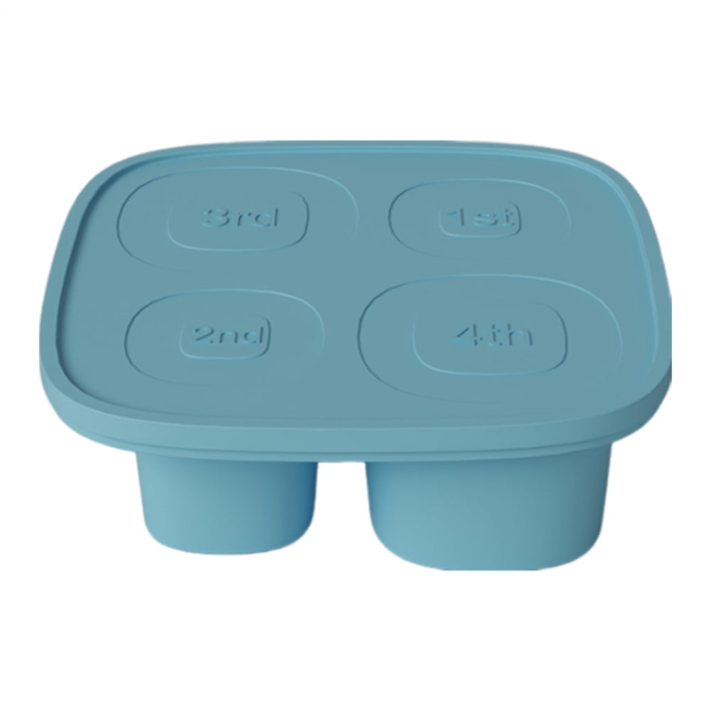 Ridecle Cup Ice Mold Novelty Ice Mold 4-Cavity Hollow Silicone Mould ...