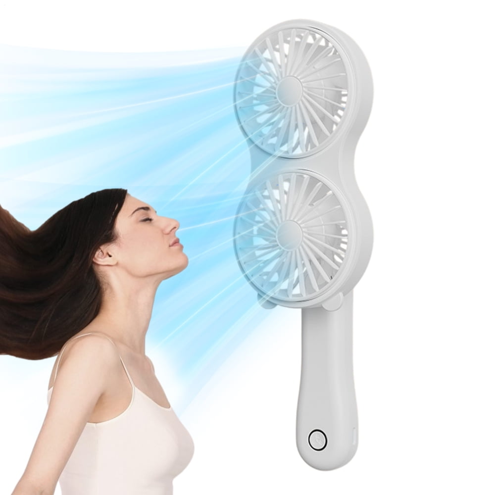 Ridecle Personal Pocket Fan Personal Makeup Fan Double-head Design ...