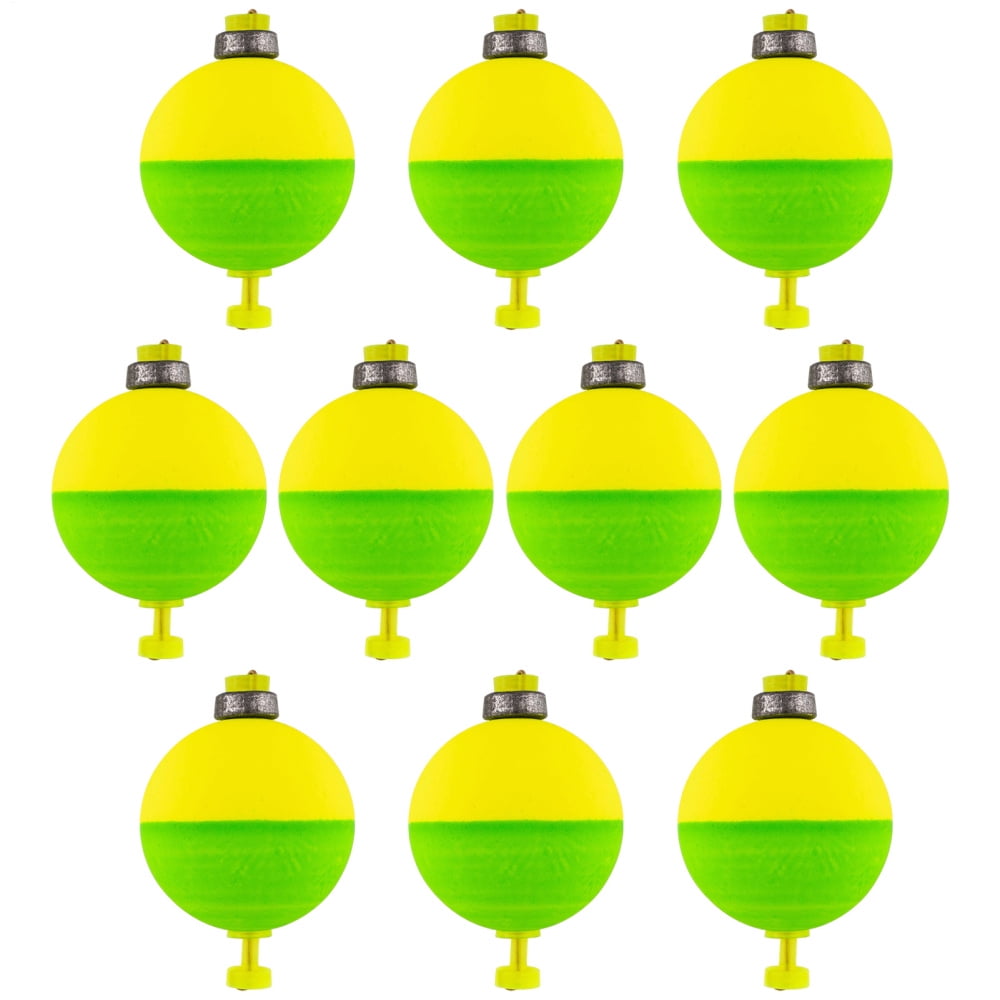 Ridecle Small Bobbers For Fishing 10 Pack Fishing Foam Float Balls EVA ...