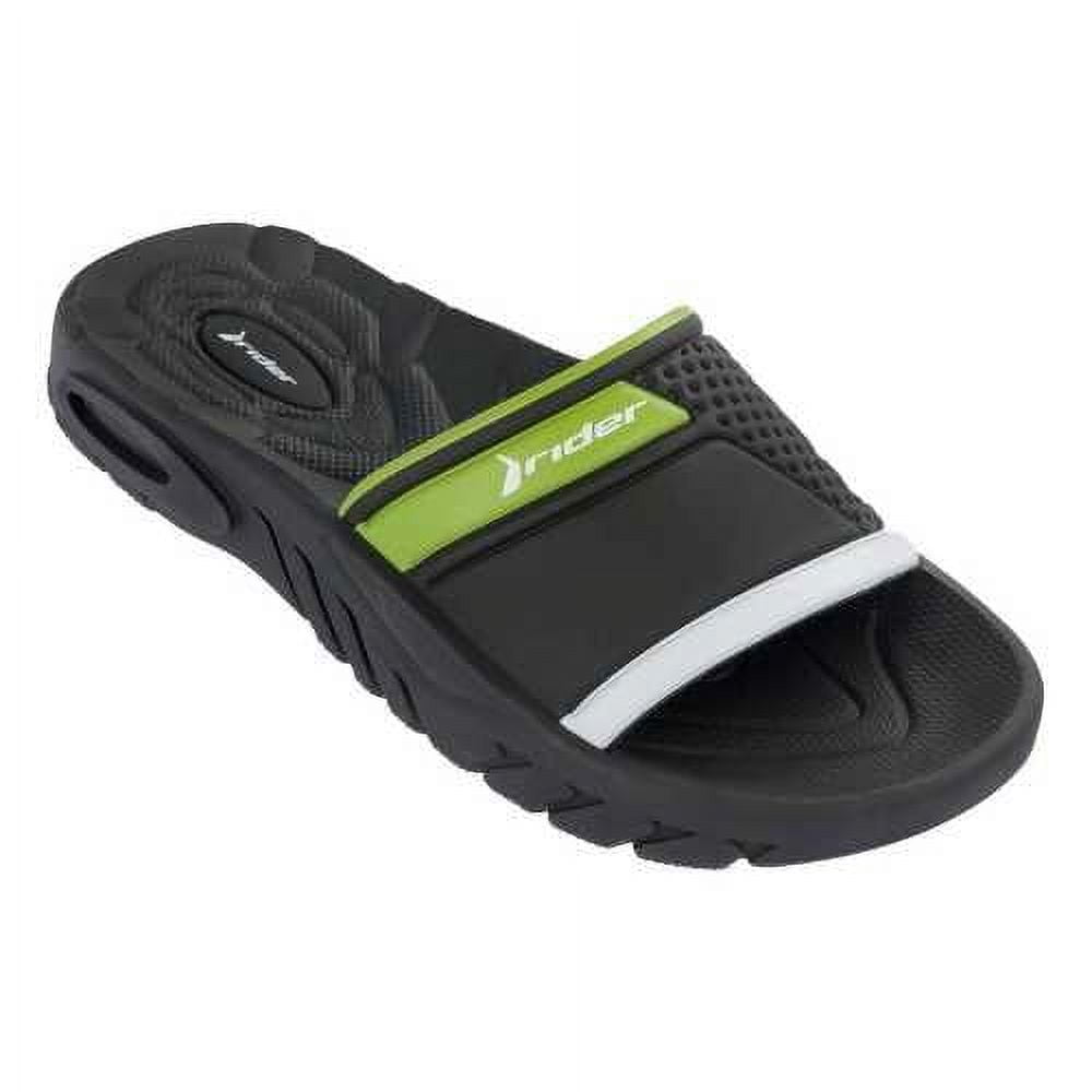 Rider Kids Arena Slide Sandal-Black-Kids Size 13 - Walmart.com