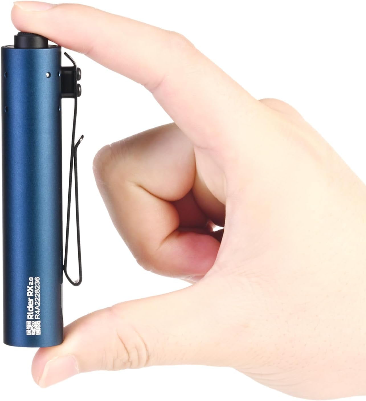 Rider RX 1000 High Lumens EDC AA Flashlight Rechargeable, Pocket LED ...