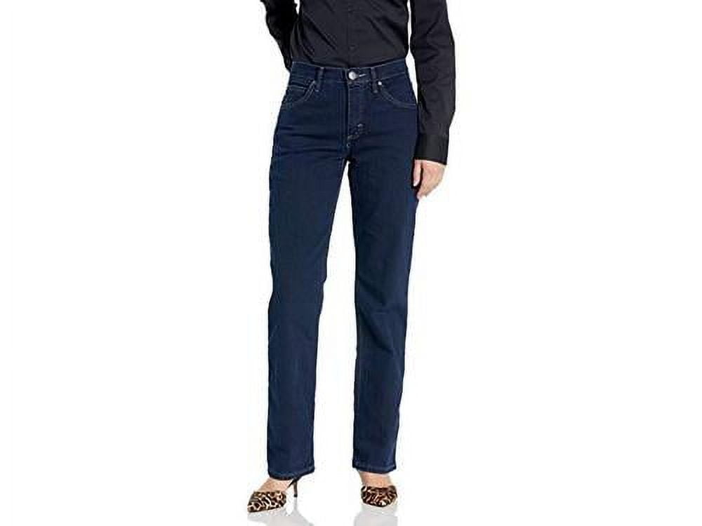 Riders by Lee Indigo Women's Classic-Fit Straight-Leg Jean, Dark,, Dark ...