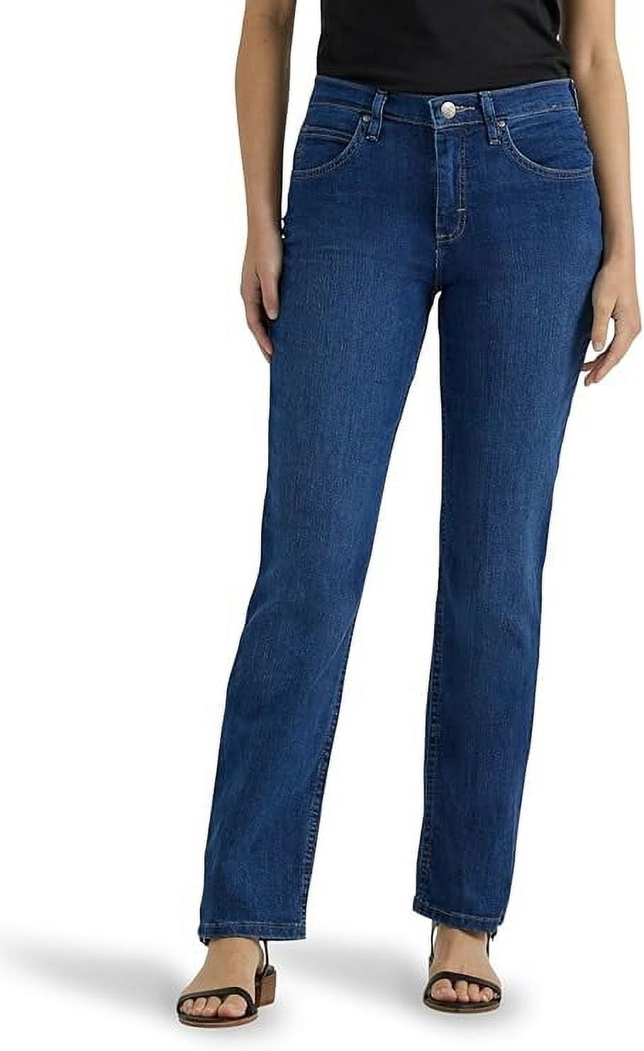 Riders by Lee Indigo womens Classic-fit Straight-leg Jean - Walmart.com