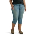 Riders by Lee® Women's Plus Size Ultra Soft Capris - Walmart.com