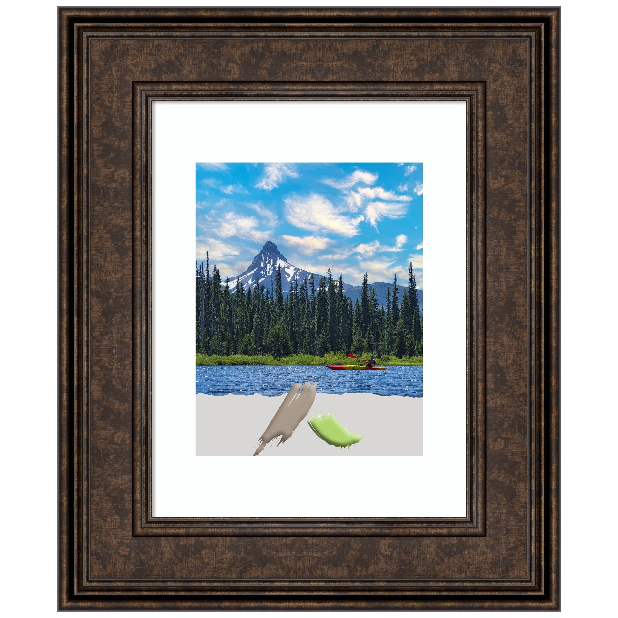 Ridge Bronze Picture Frame, Photo Frame, Art Frame - Walmart.com