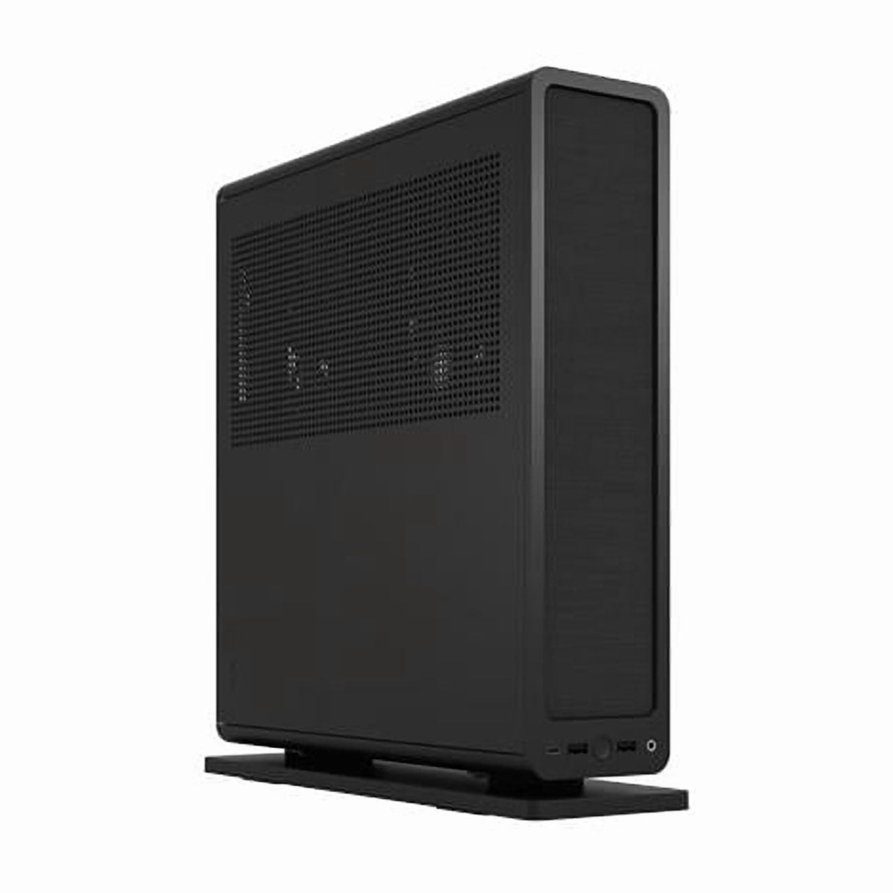 Ridge Mini-ITX Slim Small Form Factor Console PC Case, Black - Walmart.com