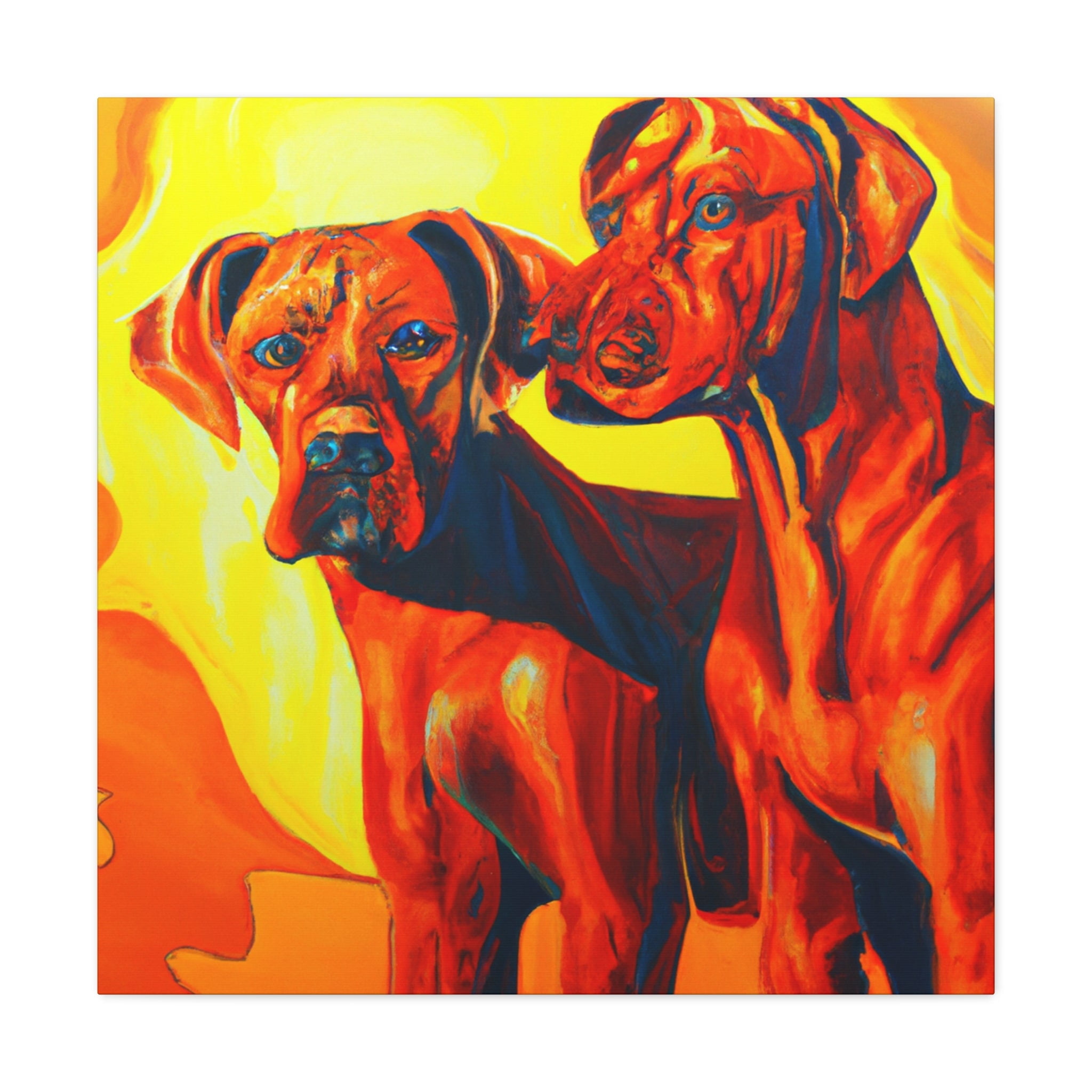 Ridgeback in Surrealism - Canvas - Walmart.com