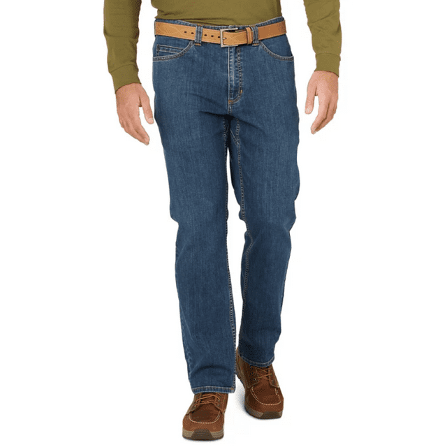 Ridgecut Men's Straight Fit Mid-Rise Denim Flex Work Jeans, Mare, Size ...
