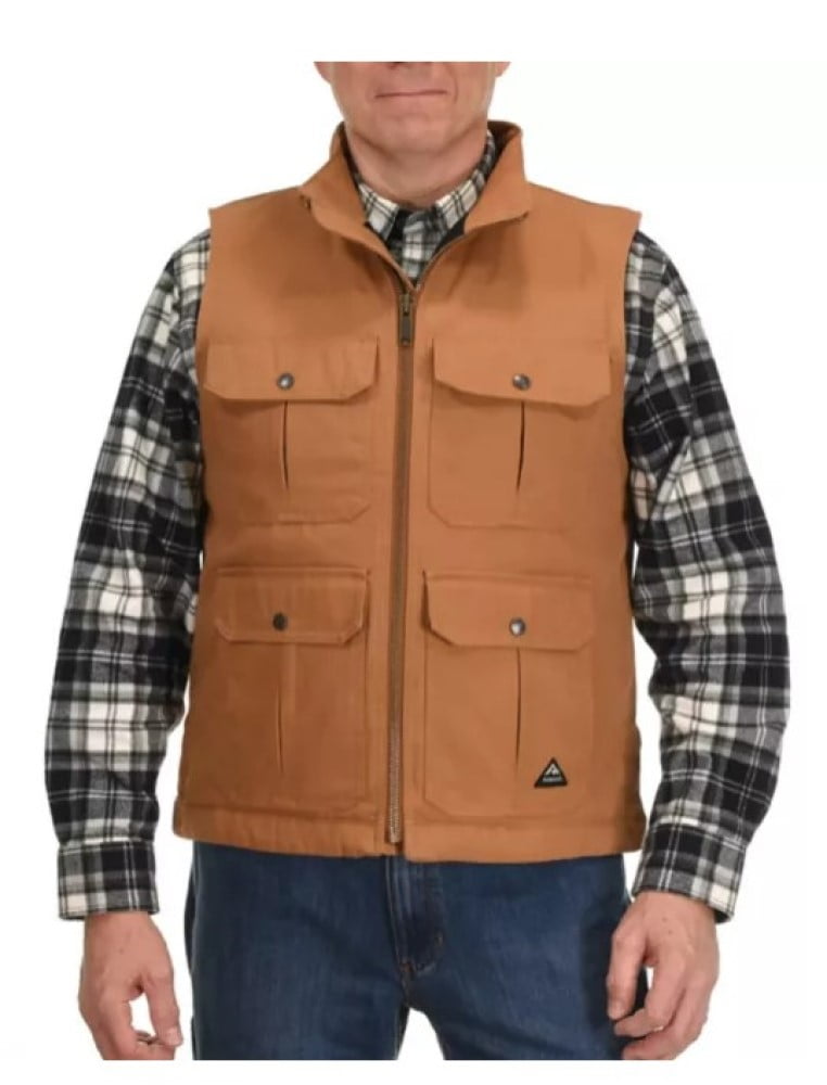 Ridgecut TRV77TNM Men's Quilted Fleece-Lined Super-Duty Sanded Duck ...