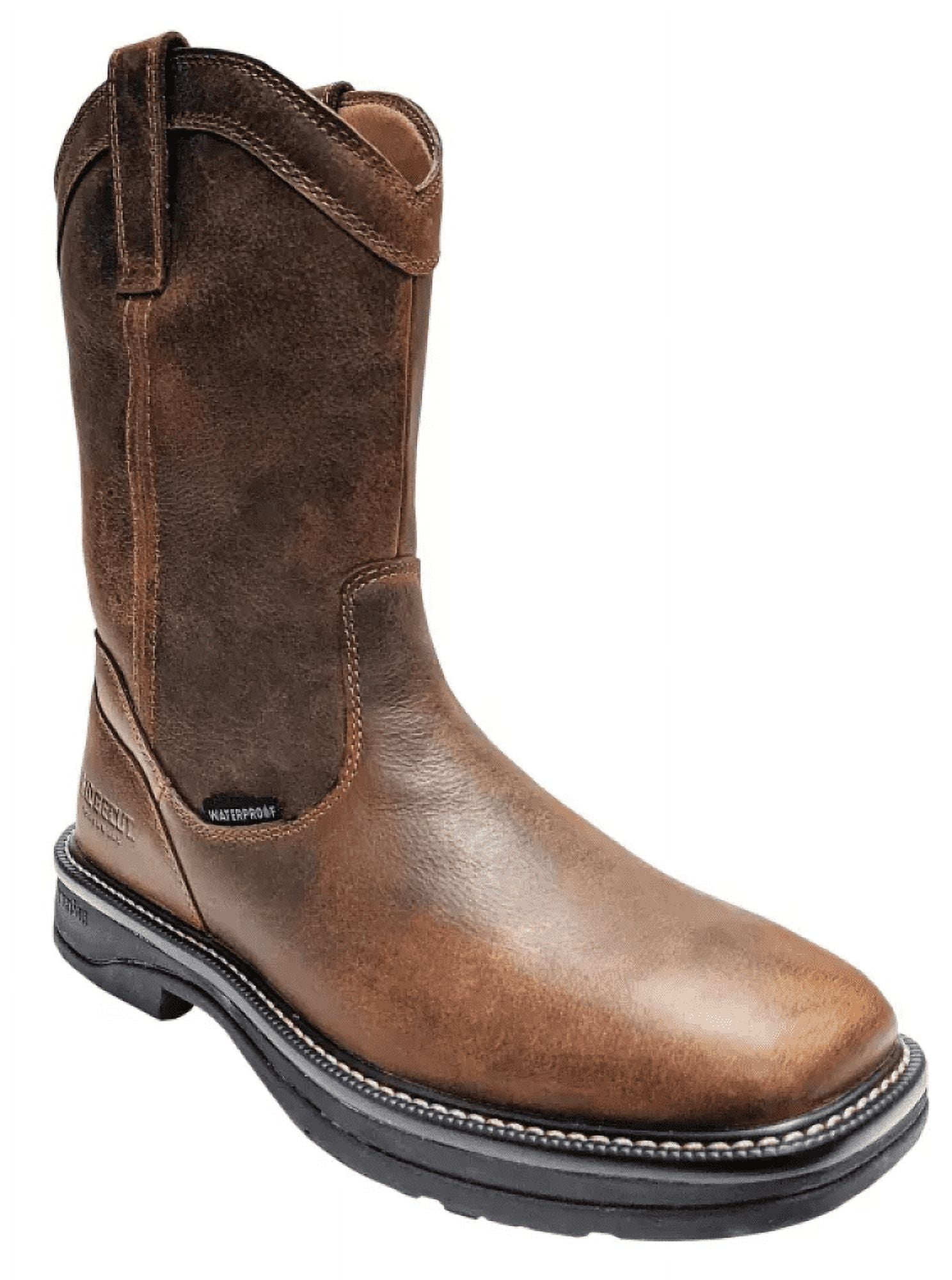 Ridgecut YMF-2201 Men's Rancher Wellington 9.5M. Waterproof, Full-Grain Leather, Cushioned ...