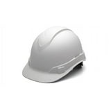 Ridgeline Cap Style Hard Hat, 4 Point Ratchet Suspension, Matte White ...
