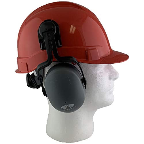 Ridgeline Cap Style Safety Helmet with Earmuff Attachment Included ...