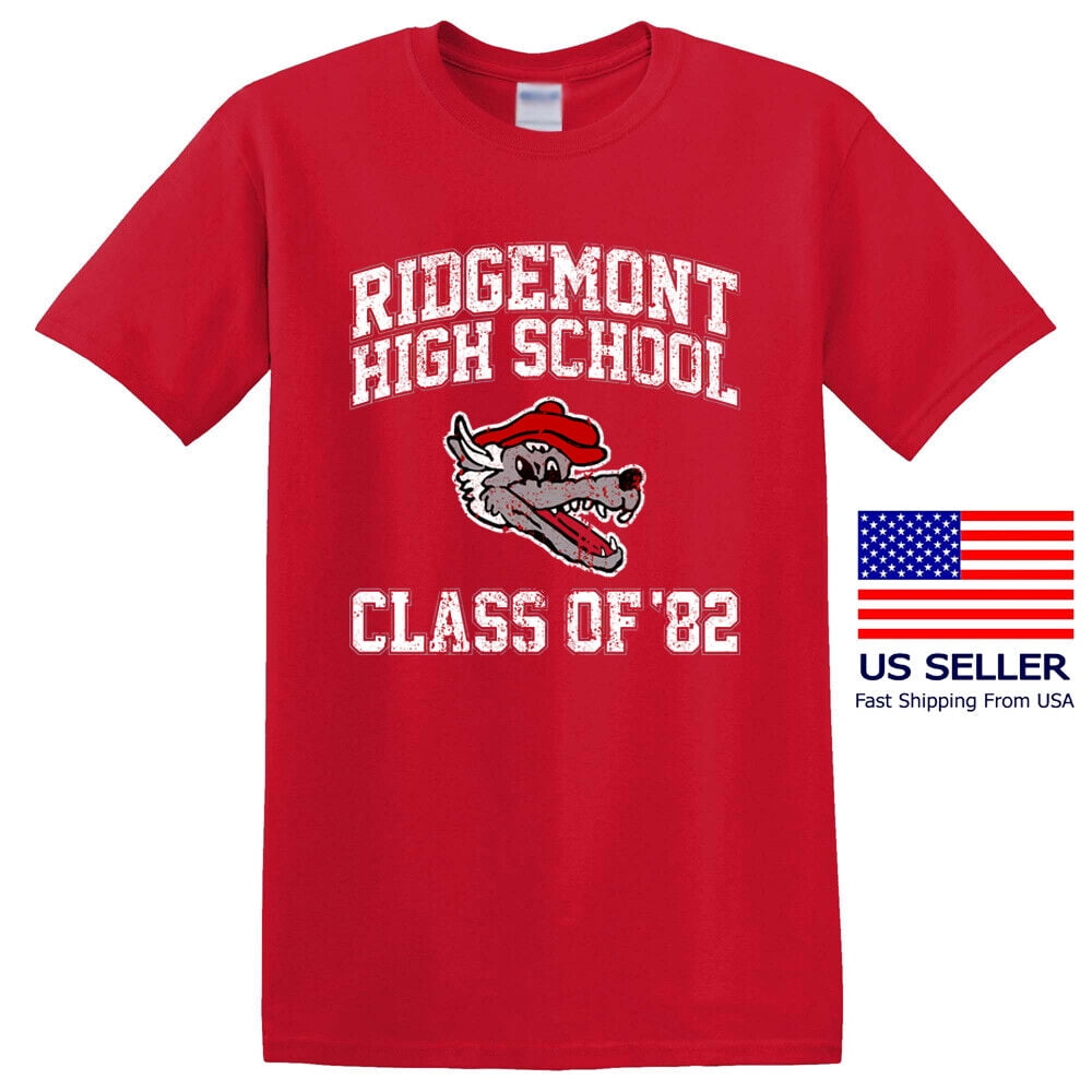 Ridgemont High School Fast Times Men's Red T-shirt - Walmart.com