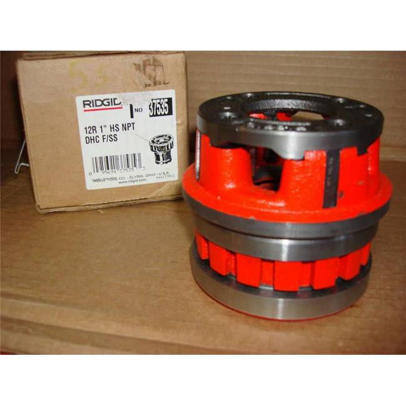 Ridgid 1 " 12-R Exposed Manual Ratchet Threader Die Head - Walmart.com