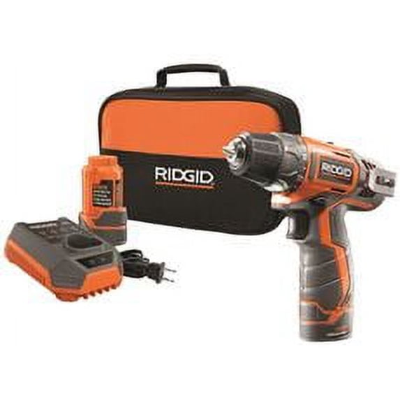 Ridgid 12-Volt 2-Speed Drill Kit - Walmart.com