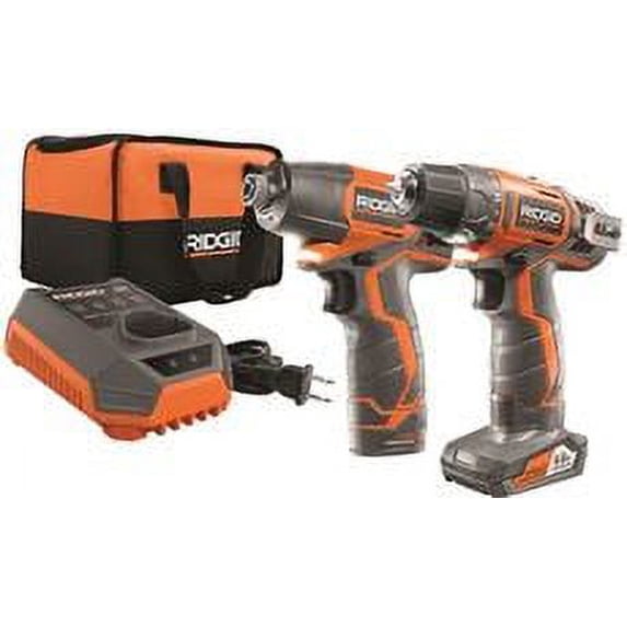 Ridgid 12-Volt Drill And Impact Driver Kit - Walmart.com