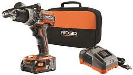 Ridgid 18-Volt Cordless Brushless Hammer Drill with Battery - Walmart.com