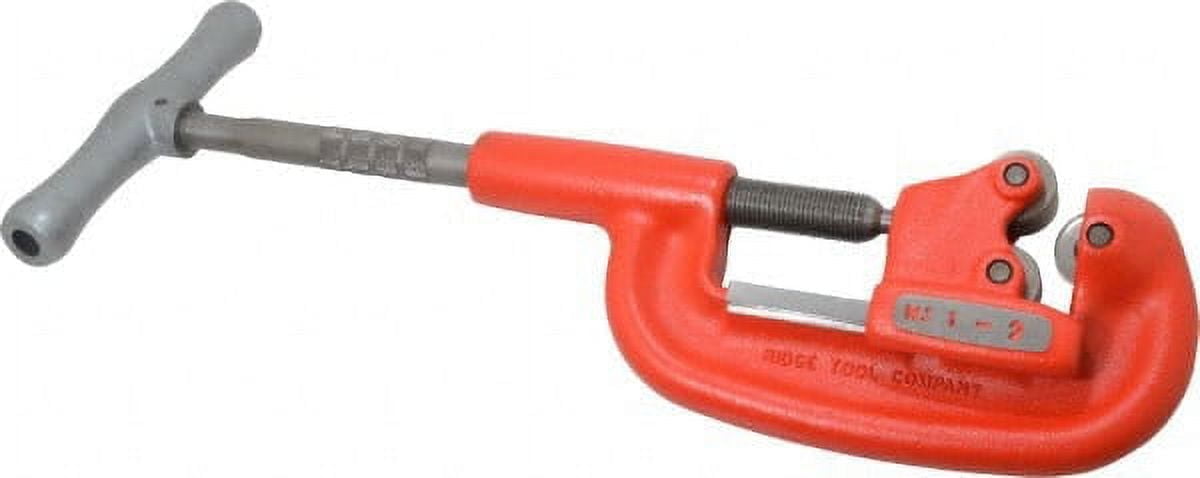 Ridgid 32820 Hand Pipe Cutter: 1/8 to 2" Pipe Cuts Steel - Walmart.com