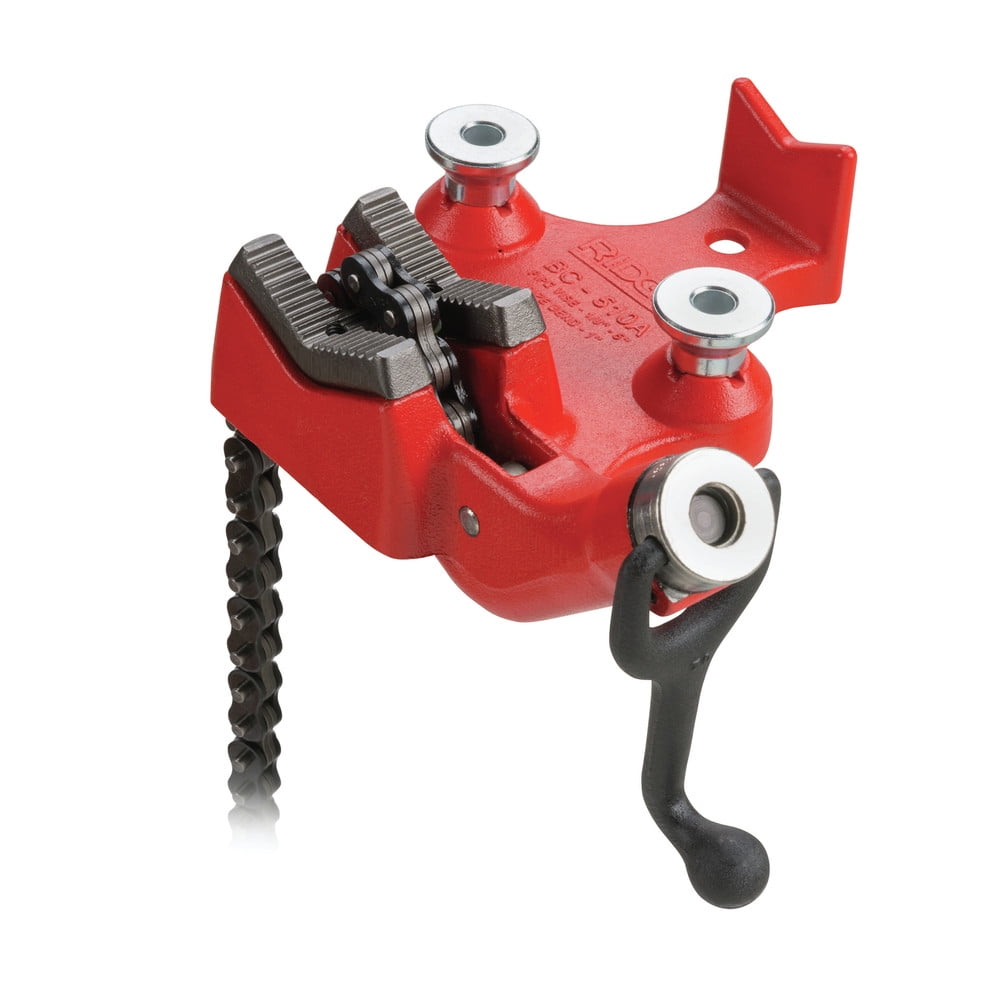 Ridgid 40205 5 in. Top Screw Bench Chain Vise - Walmart.com
