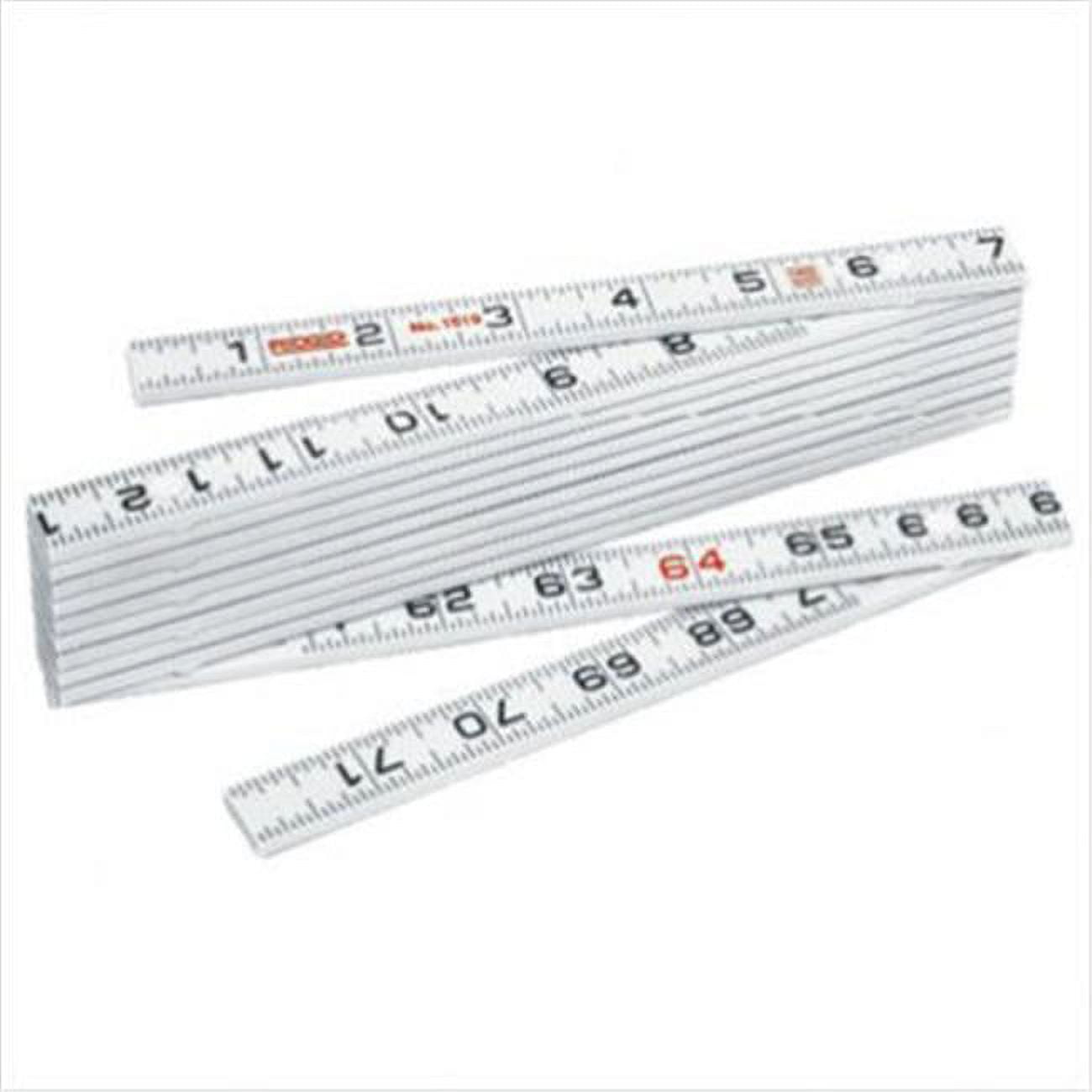 Ridgid 6' Outside Reading Fiberglass Folding Rule - Walmart.com