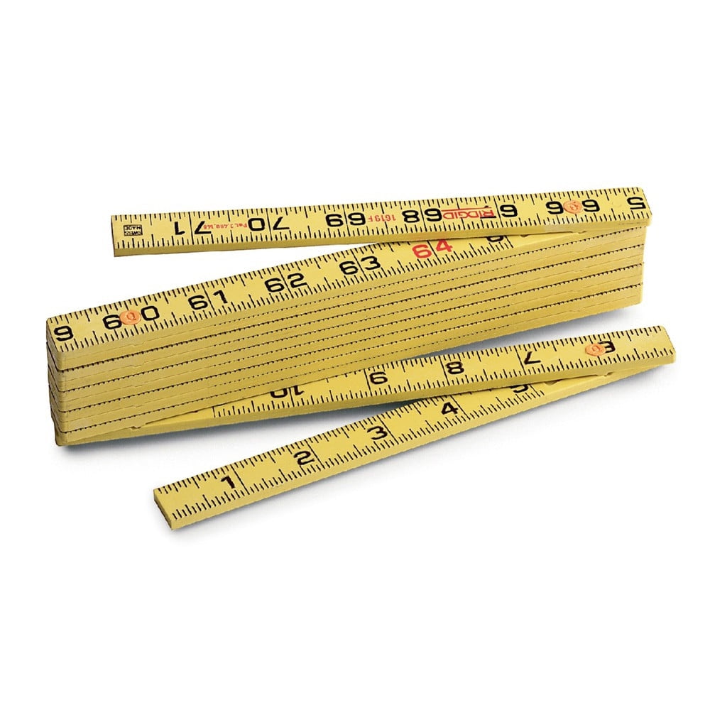 Ridgid 73370 6 ft. Inside Flat Reading Folding Ruler - Walmart.com
