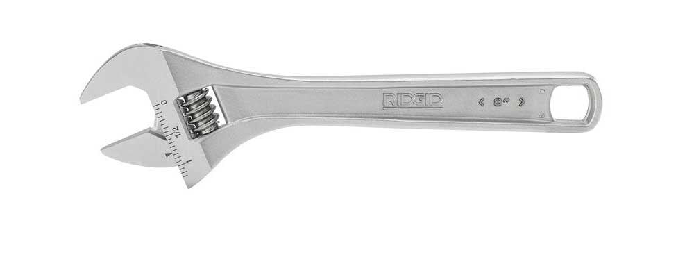 Ridgid 8In Adjustable Wrench - Walmart.com