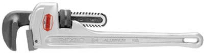 Ridgid Brand 10" Aluminum Pipe Wrench 1-1/2" Pipe Capacity, Each ...