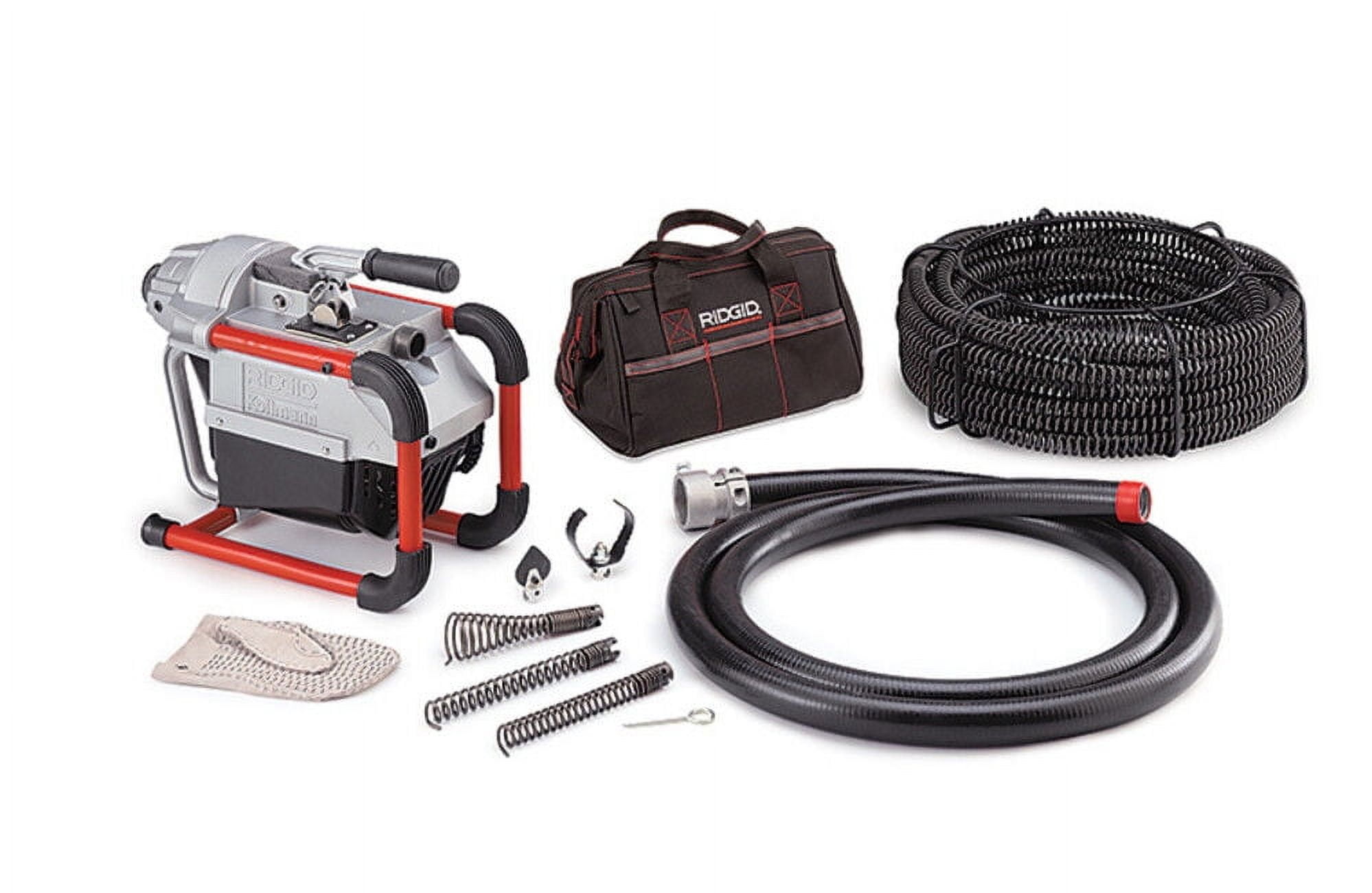Ridgid K-60Sp 220V Sectional Drain Cleaning Machine With Tool And Cable ...