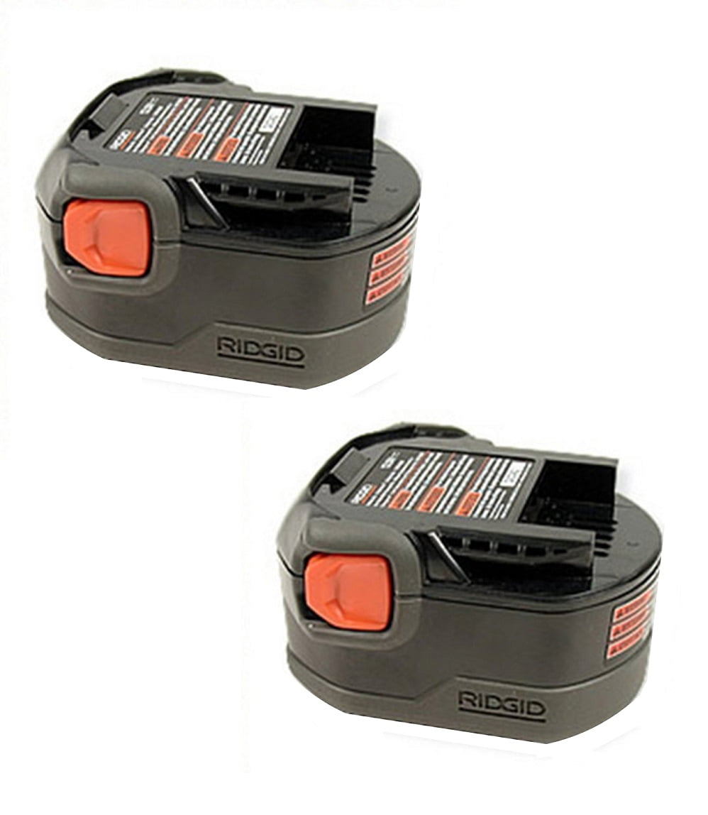 Ridgid OEM Genuine Replacement Battery (2 Pack) Compatible with R8408 ...