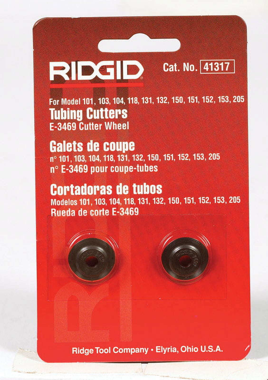 Ridgid Replacement Cutter Wheel Black - Walmart.com