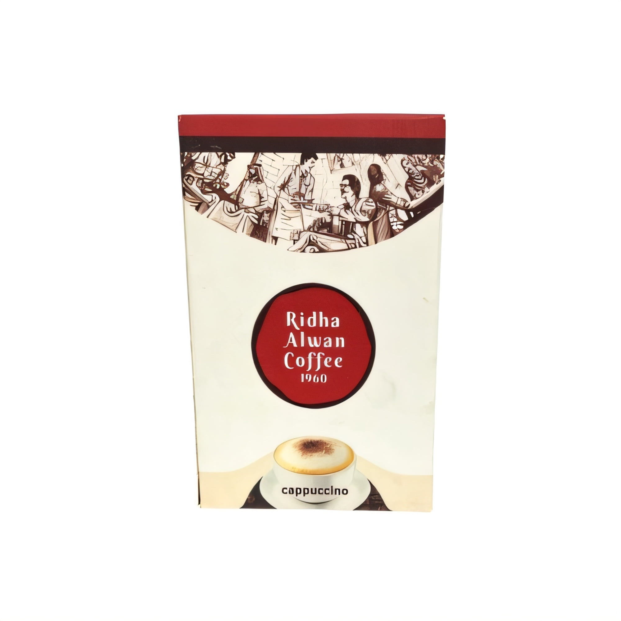 Ridha Alwan Coffee 1960 Cappuccino 240 ml - Walmart.com