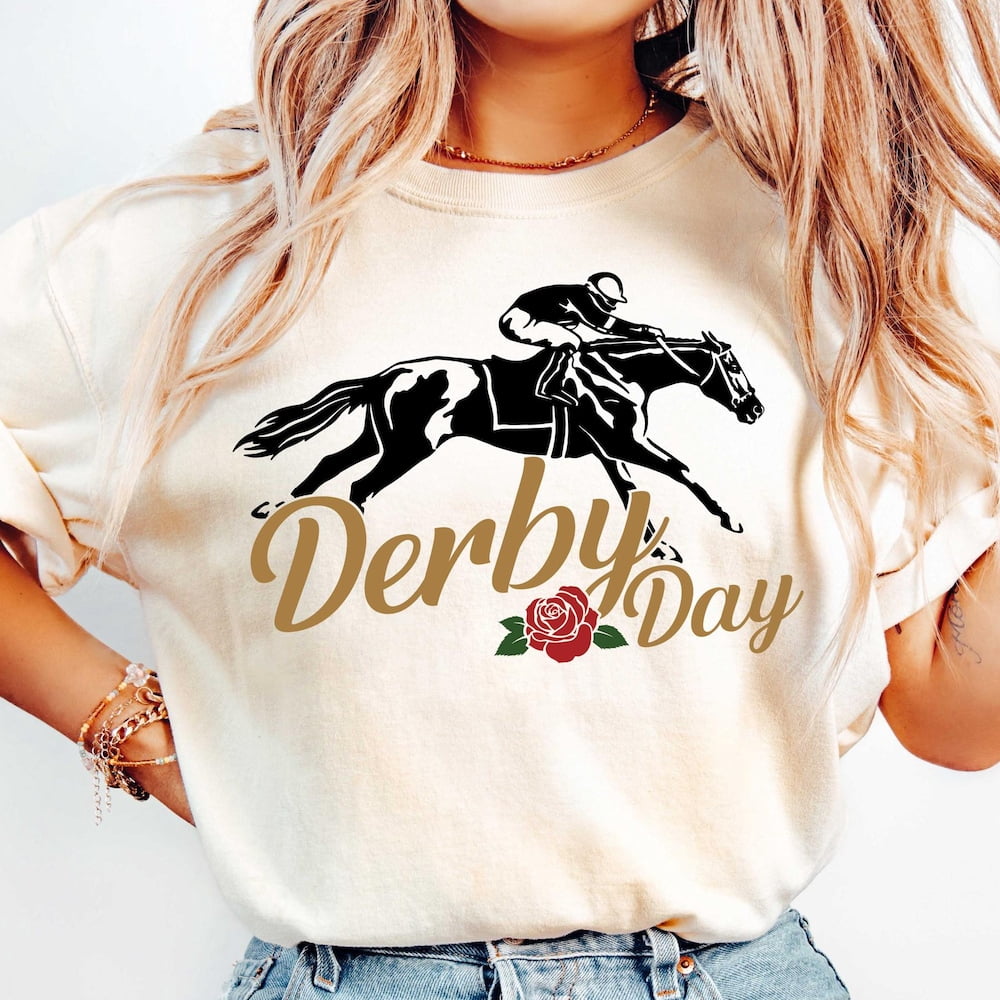 Ridin' Derby Shirt, Funny Kentucky Derby Shirt, Talk Derby To Me ...