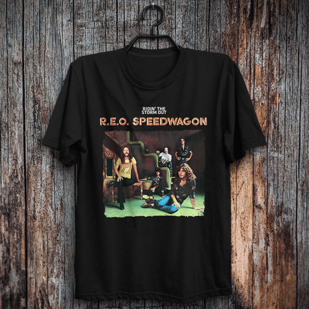Ridin' the Storm Out by REO Speedwagon TShirt Kevin Cronin Bryan Hitt ...