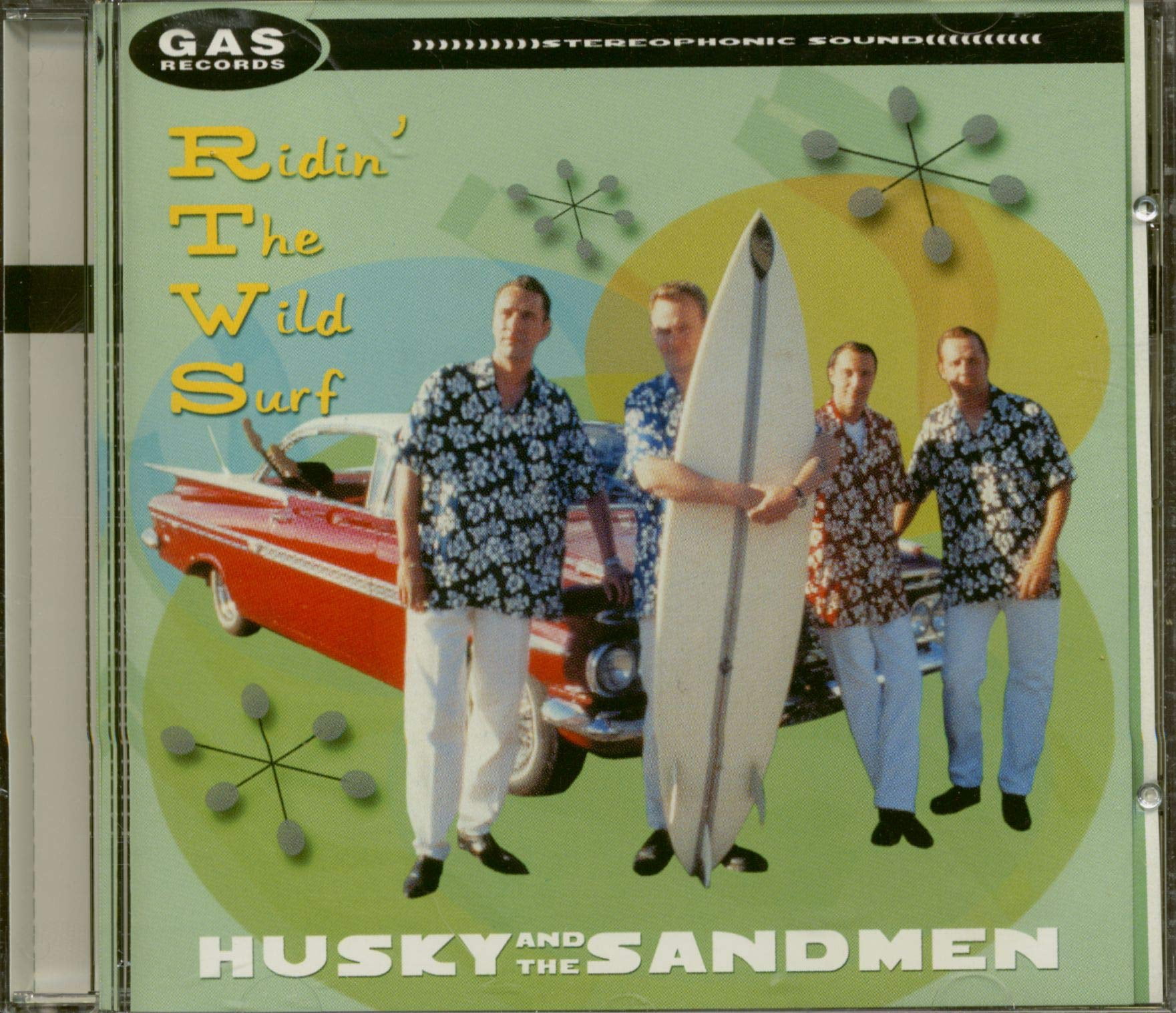 Husky & The Sandmen Ridin' the Wild Surf (CD) - Walmart.com