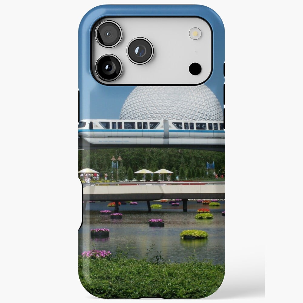 Riding Around Epcot Spaceship Earth iPhone Case 17 through 11 Pro Max ...