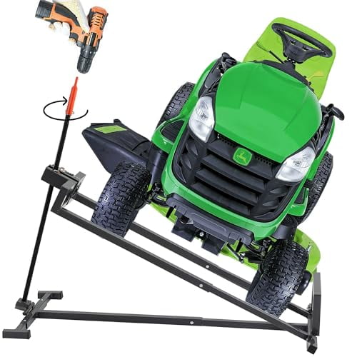 Riding Lawn Mowers Lift Jack, for Garden Tractors and Lawn Mowers with ...