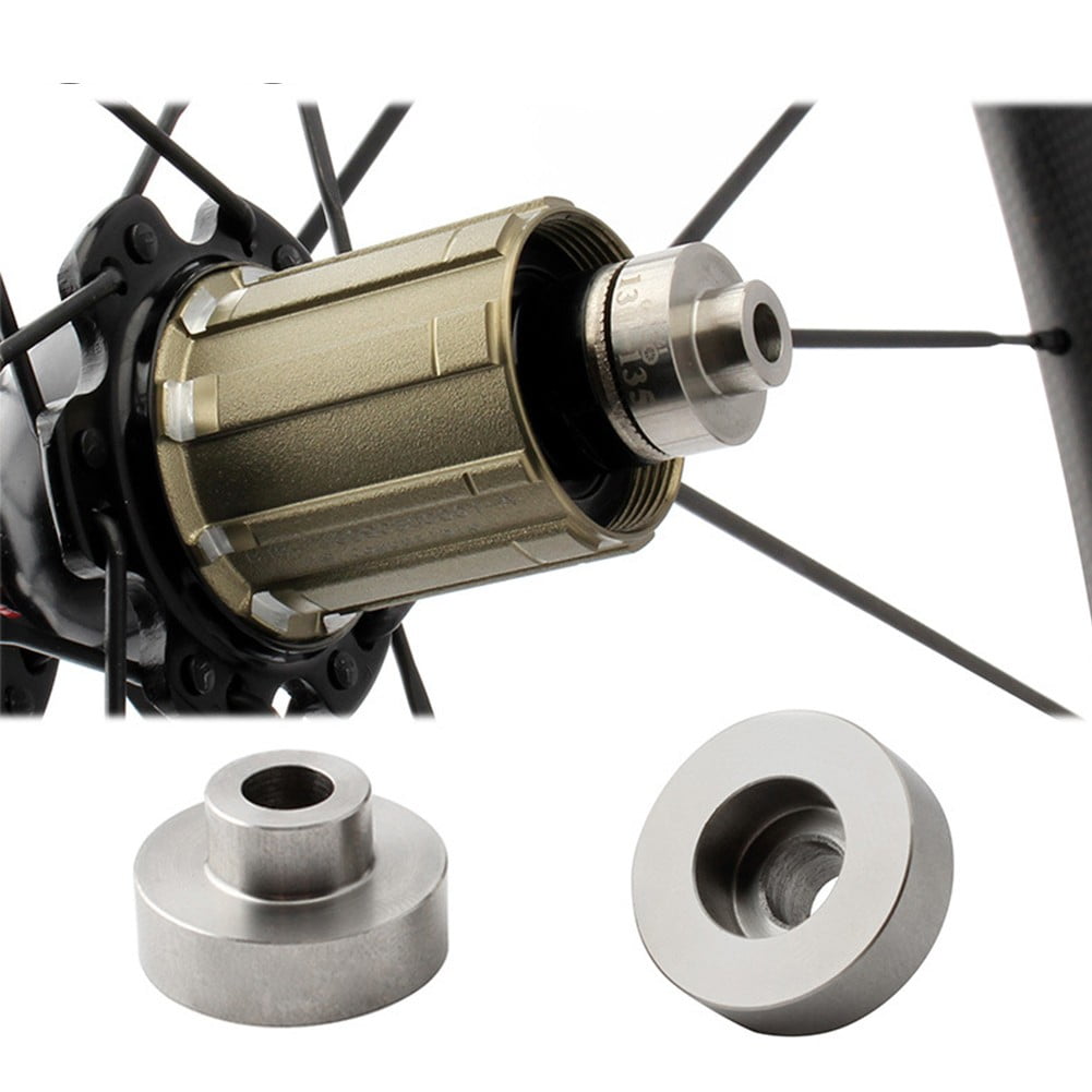 Riding Thru Axle Bike Hub Adapter Stainless Steel MTB Bicycle ...