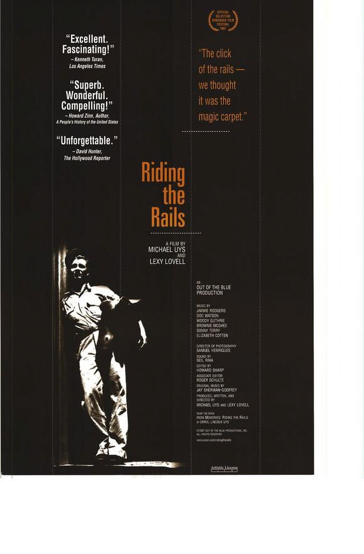 Riding the Rails - movie POSTER (Style A) (27" x 40") (1997) - Walmart.com