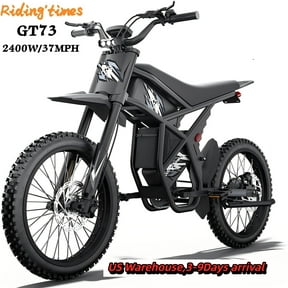 GT73 PRO 338 NM Electric Dirt Bike for Adults,3000W(Peak)Dual Motor 50Mph Max Speed,60V 50MPH 36 ...