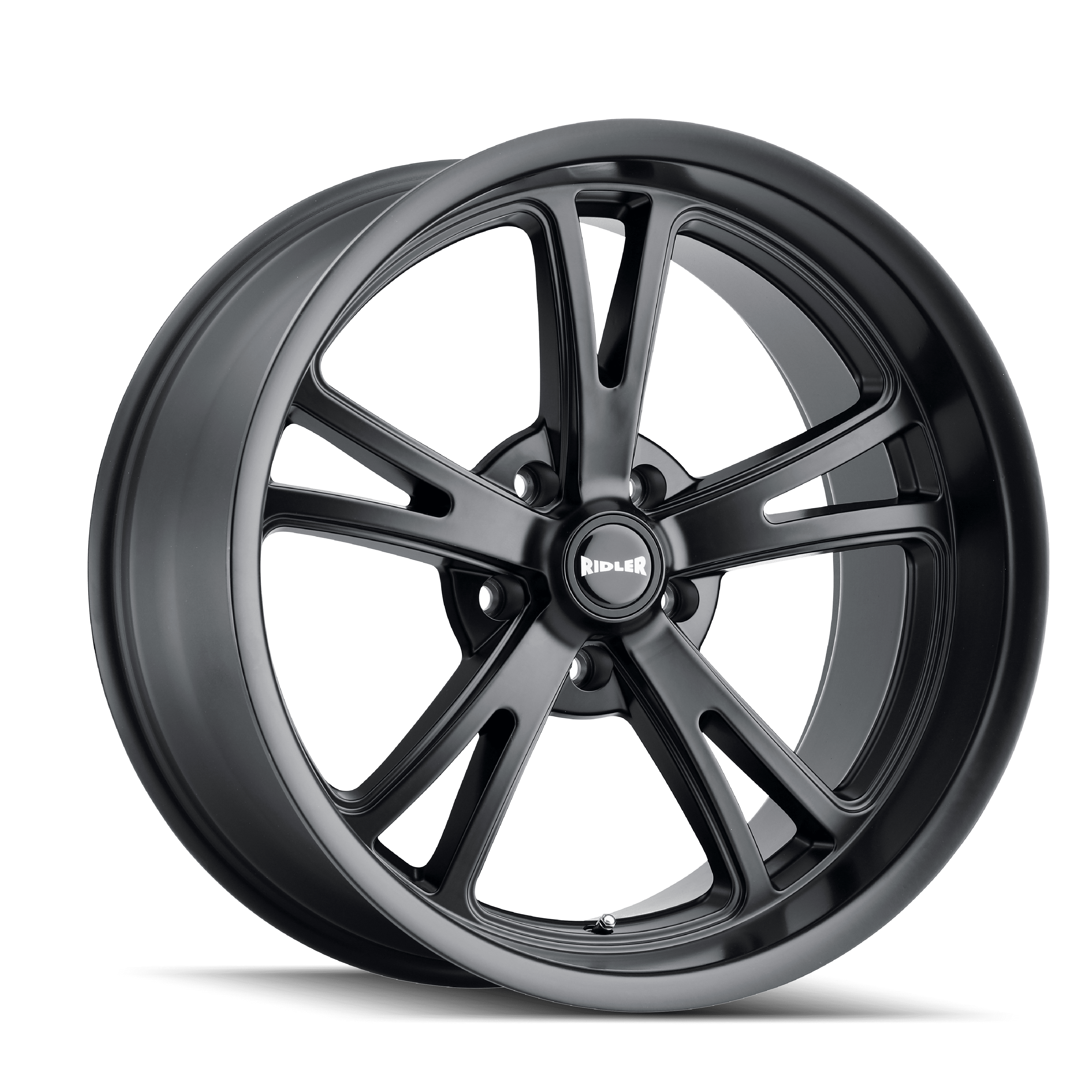 Ridler 606 20X9 5X115 18Et 72.62Cb Matte Black - Walmart.com