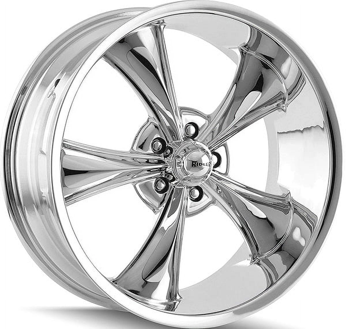 Ridler 695-2112C38 5-120 PCD Chrome Wheel - Walmart.com
