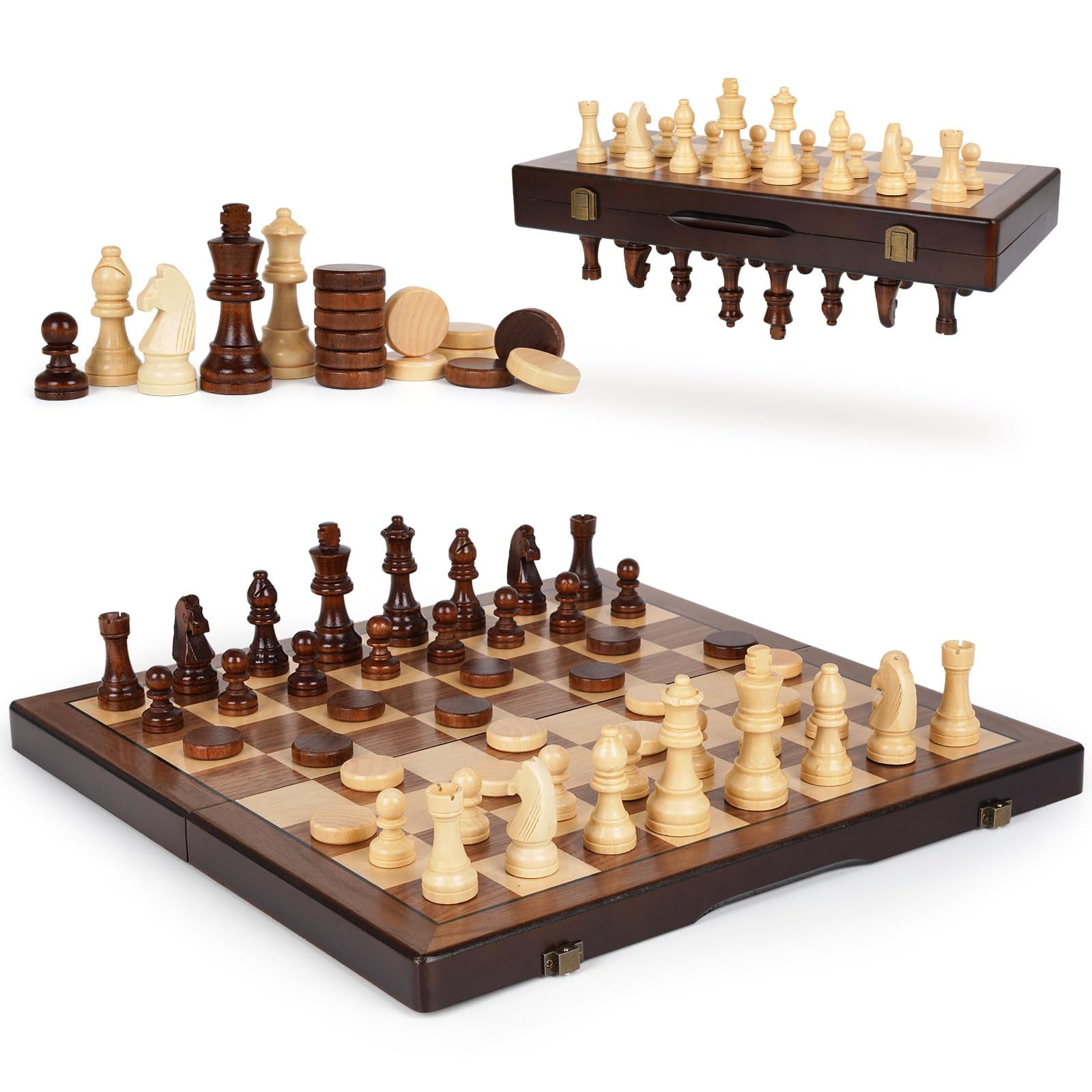 Ridley’s 8-in-1 Classic Games IFF17 Set - Includes Backgammon, Chinese ...