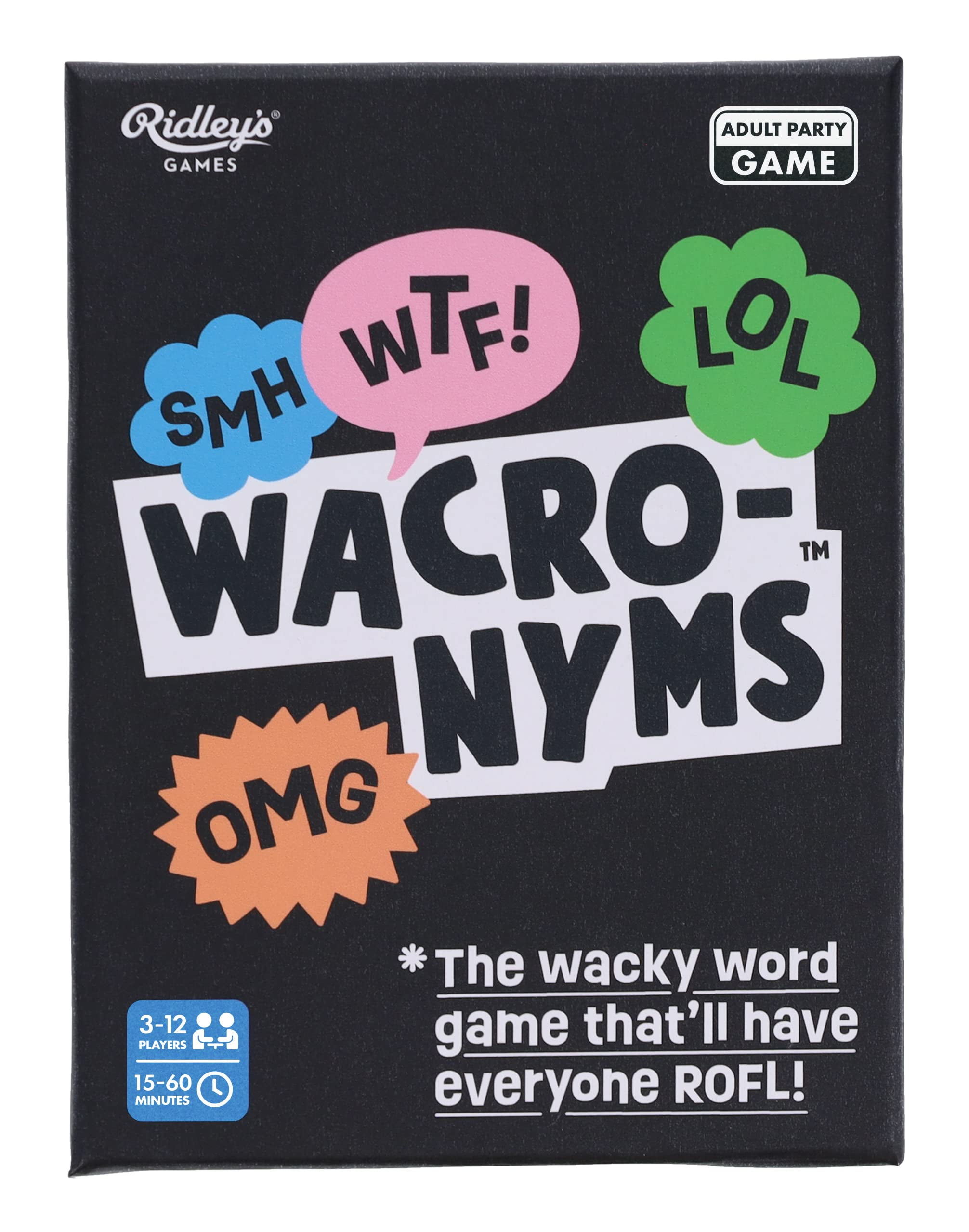 Ridley's Games: Wacronyms - MMF7 Funny Acronym Word Game - Great for ...