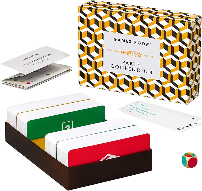 Ridley’s Room Party Quiz Compendium – 4-in-1 Card Games Set – Includes ...