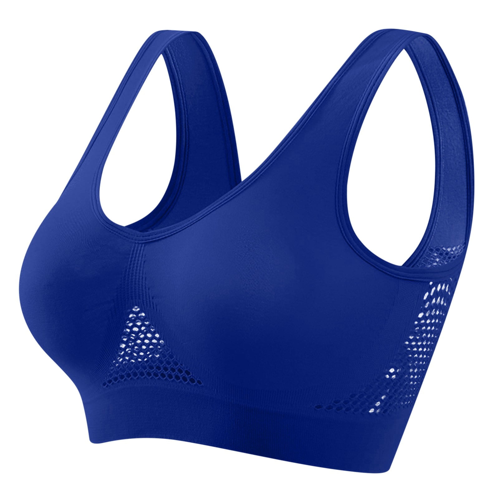 Riecok Bras for Older Women with Sagging Breasts Wireless Plus Size ...