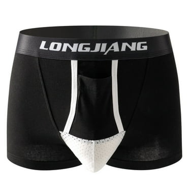 Riecok Mens Briefs Mid-Rise Stretch Breathable Casual Fashion Brief ...
