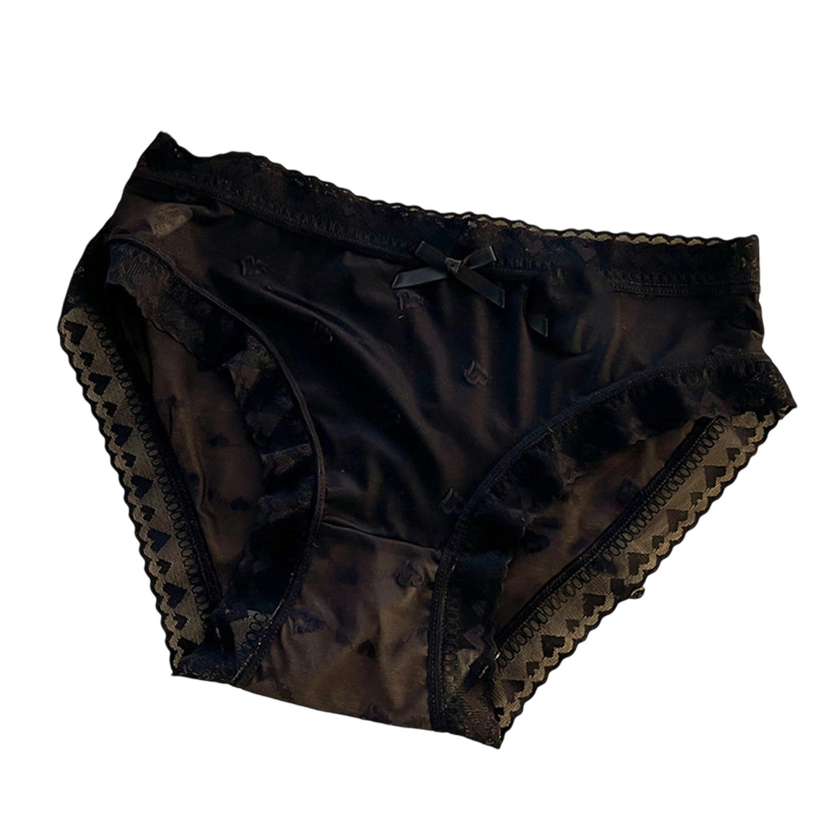 Riecok Plus Size Briefs for Women High Waist Stretch Solid Breathable ...