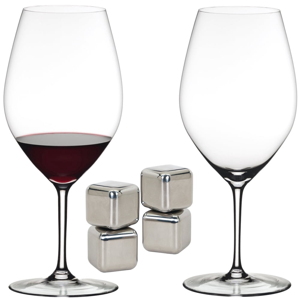 Riedel 1/2/6422 Magnum Wine Friendly Glass Set of 2 Bundle with Deco ...