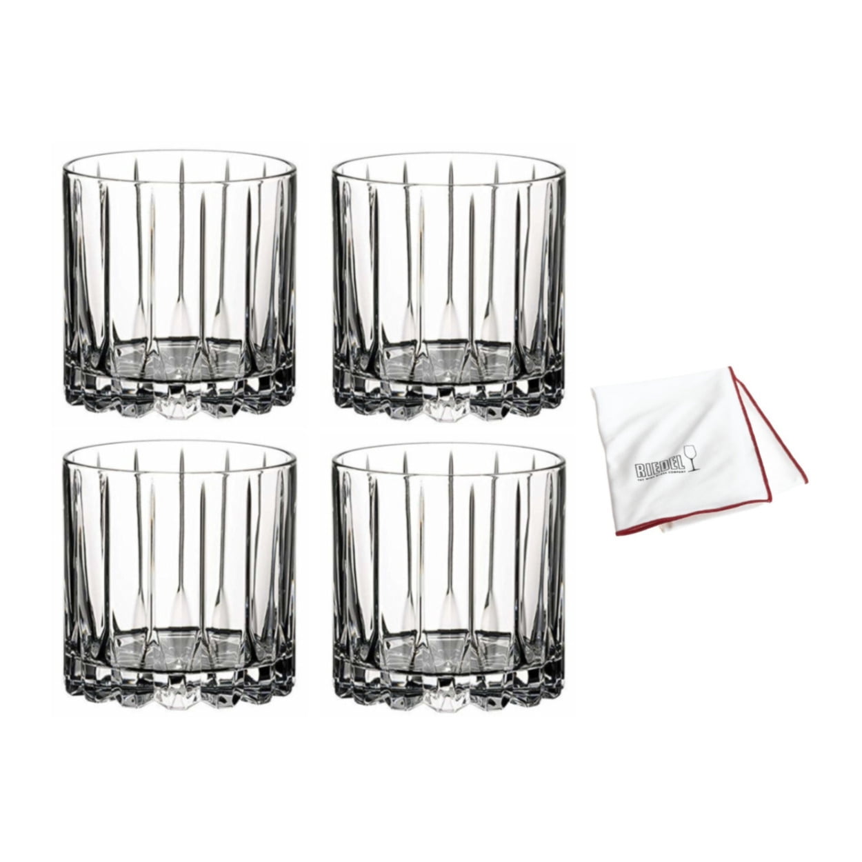 Riedel Drink Specific Glassware Rock Glass (Clear) - Walmart.com